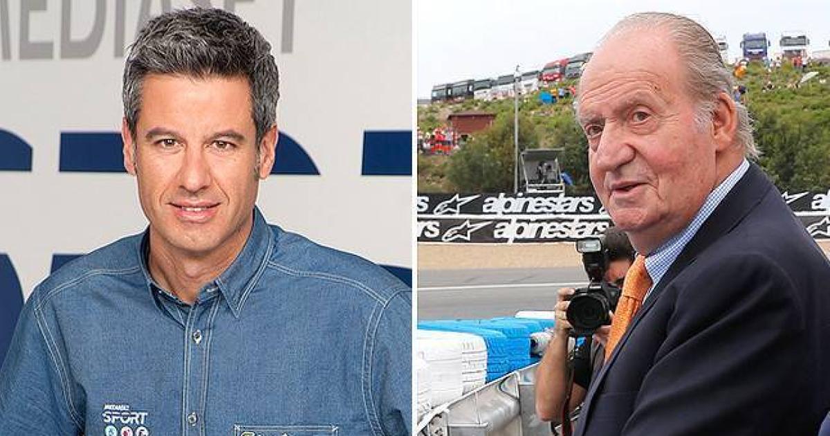 El rey Juan Carlos, a Nico Abad: "¡Quita el micrófono de ahí!"