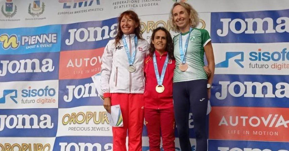 Elisa Hernández, Óscar Acebes y David Aldea: campeones de España máster ...