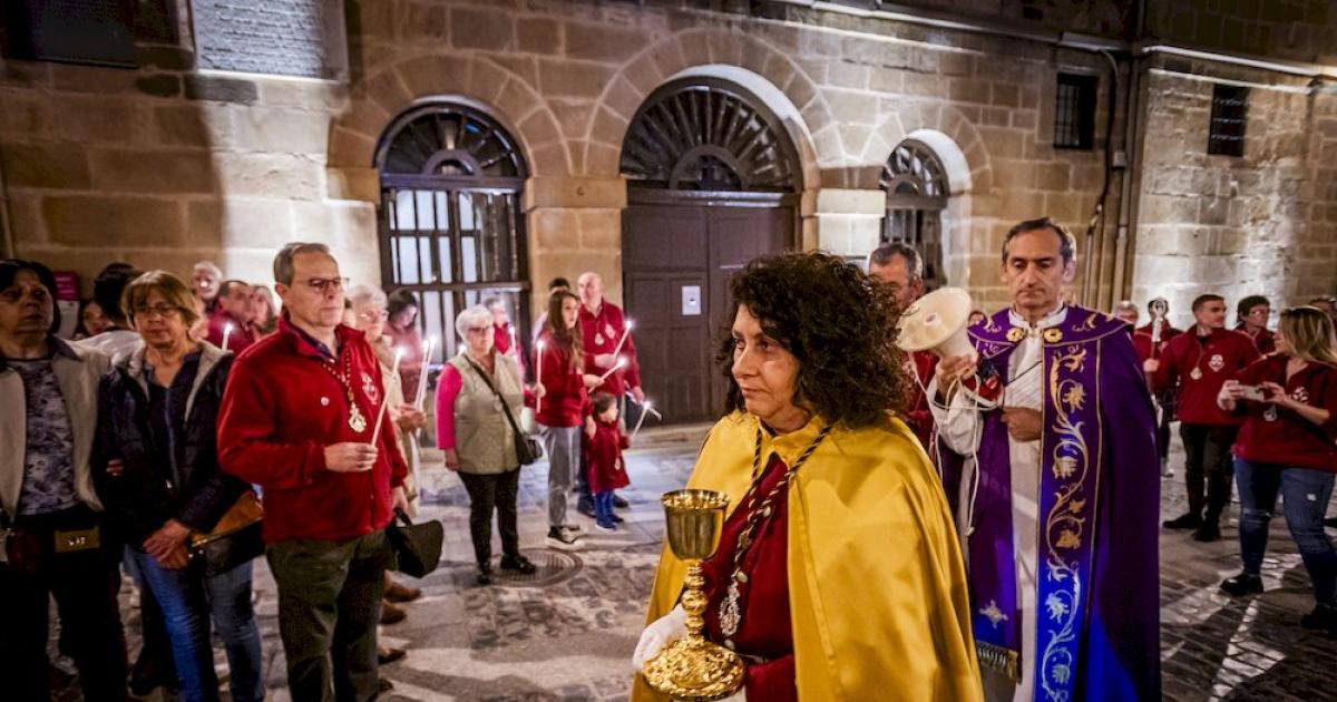 Iter Orandi de la Oración en el Huerto, las fotos de la primera 'procesión'