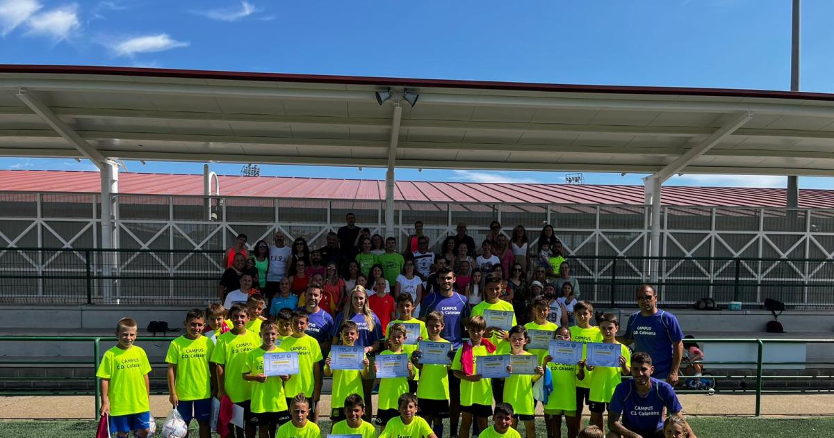 Fútbol: El Campus de Calasanz se celebra entre el 15 y el 21 de julio