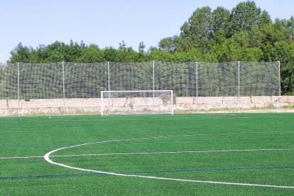 Finalizadas las obras del flamante nuevo campo de Golmayo