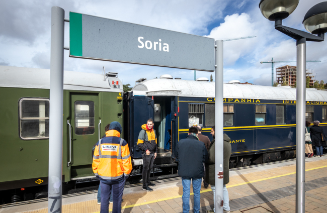 Las fotos de los trenes del Torrezno Exprés, historia viva del ferrocarril