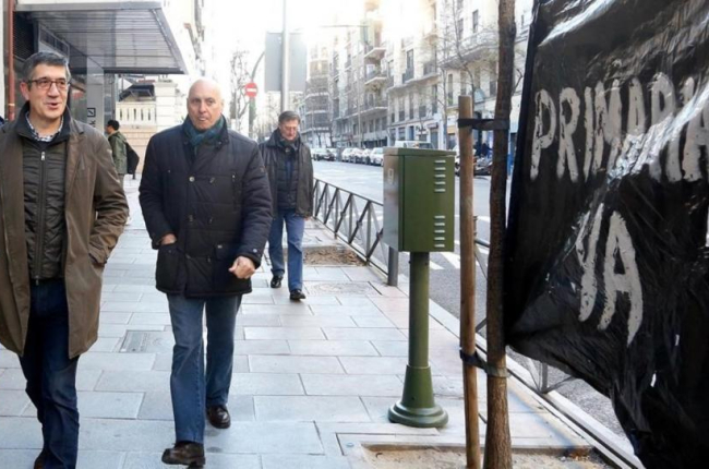 Patxi López se presenta como el candidato de la unidad del PSOE