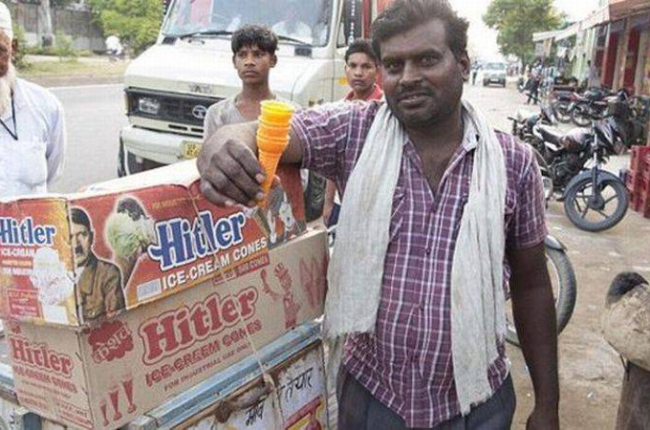 Helados 'Hitler' para combatir en calor en la India