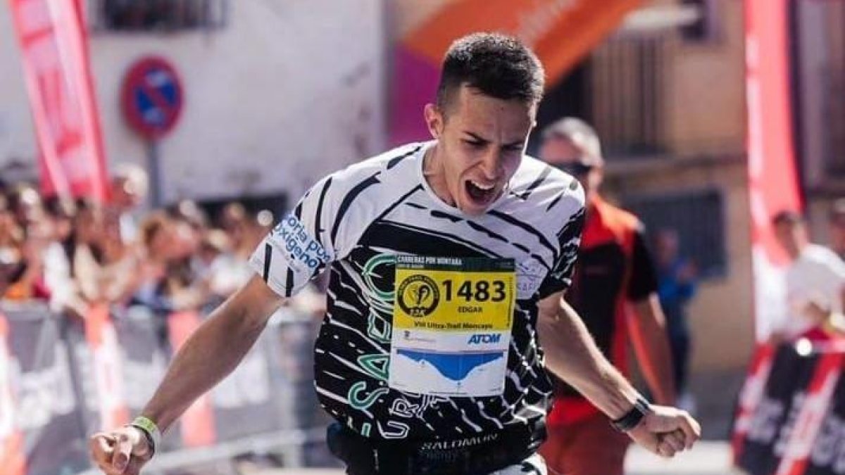 El agredeño Edgar Val, segundo en los 23K de la Ultra Trail del Moncayo