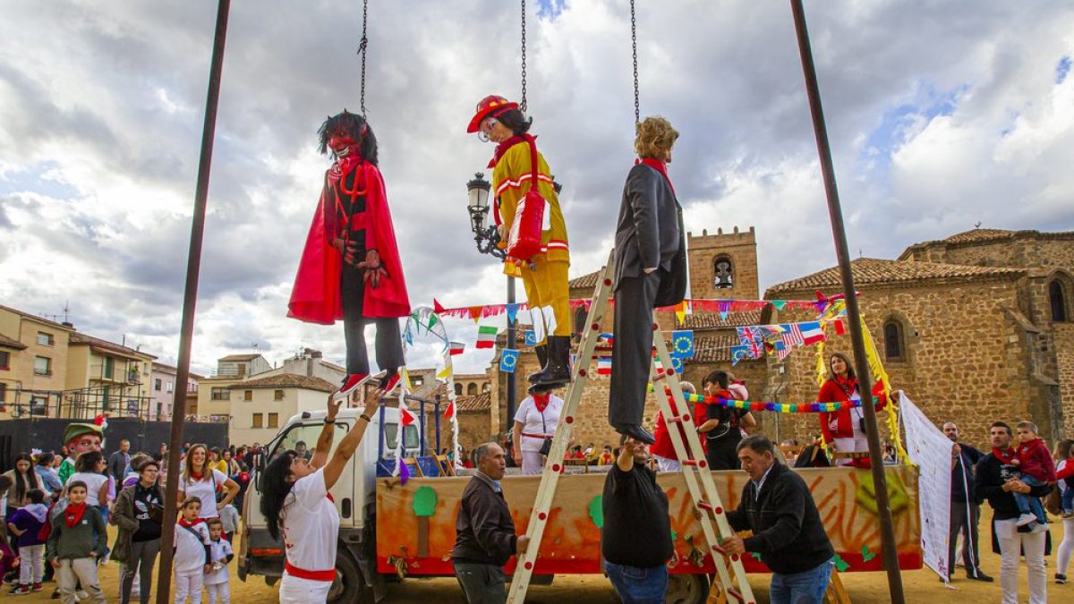 Los diablillos en las fiestas de San Miguel de Ágreda