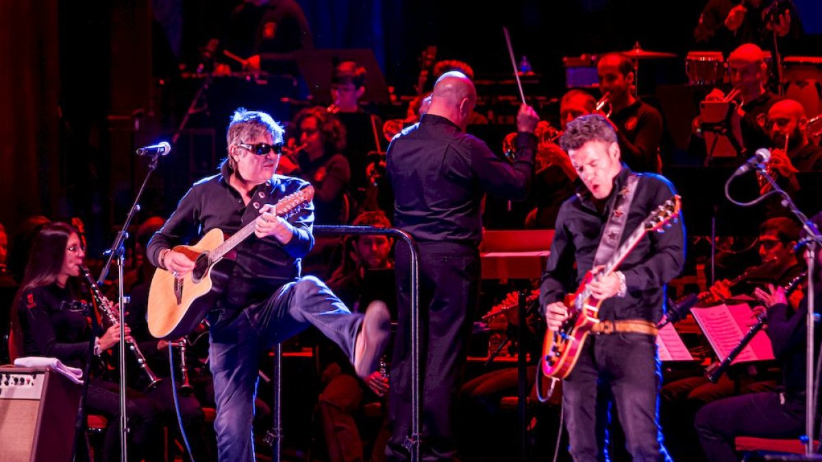 Rock&Roll Stars con la Banda Municipal de Música de Soria, en fotos