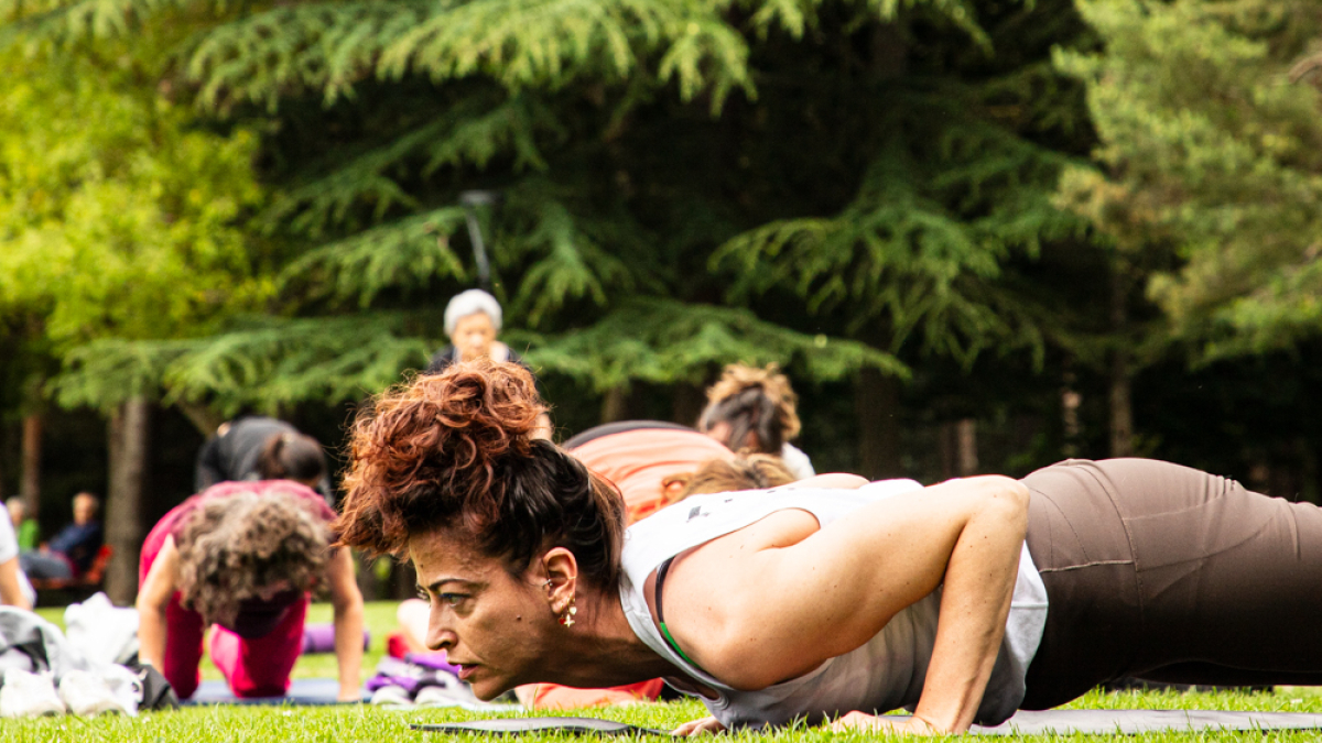 Dehesa de Soria: yoga, paz y armonía en fotos