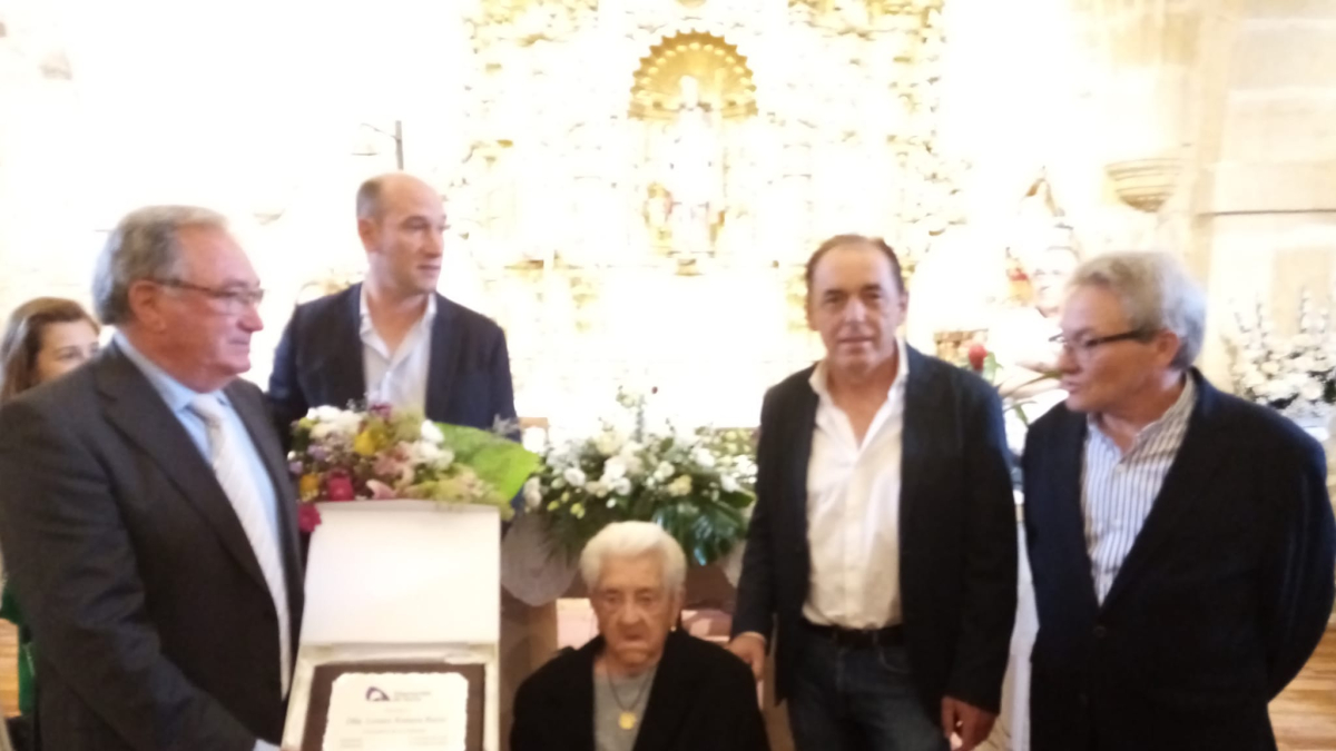 La nueva centenaria de Soria que vendía chuches en fiestas con el carro ...