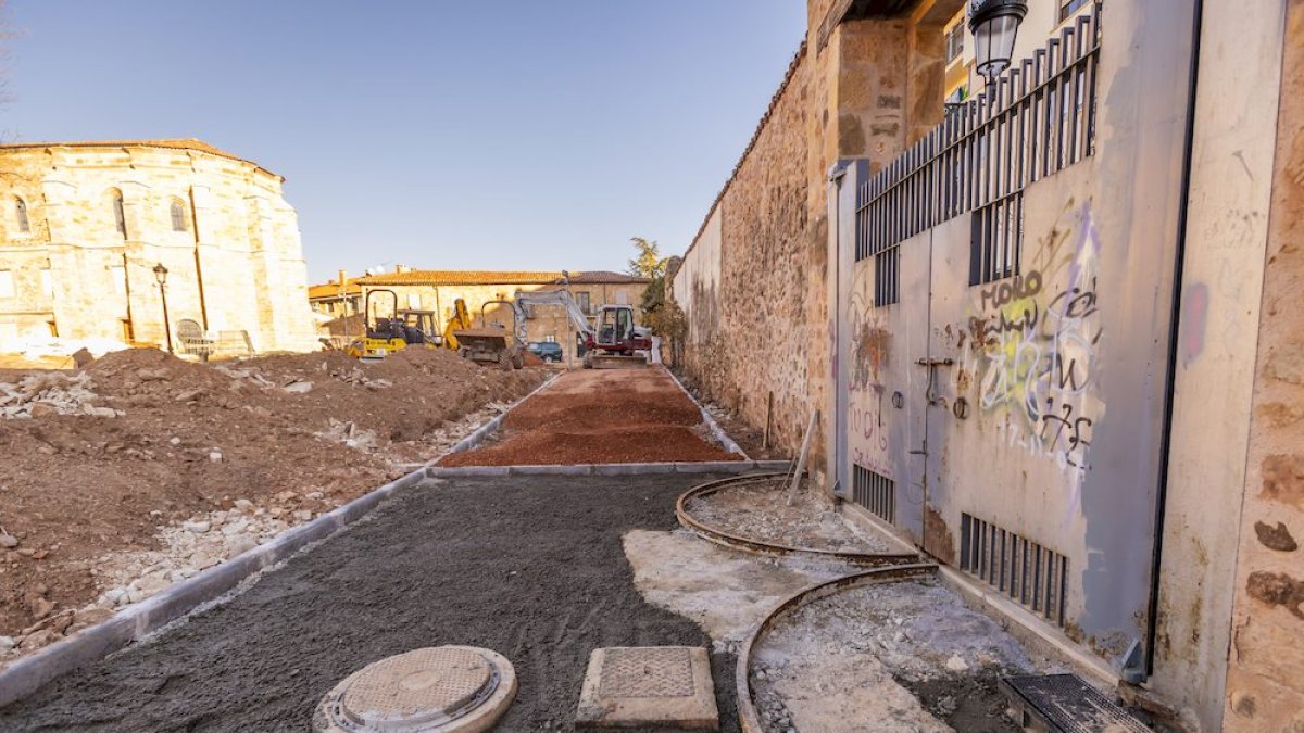 Parque de Santa Clara: las fotos del avance de las obras