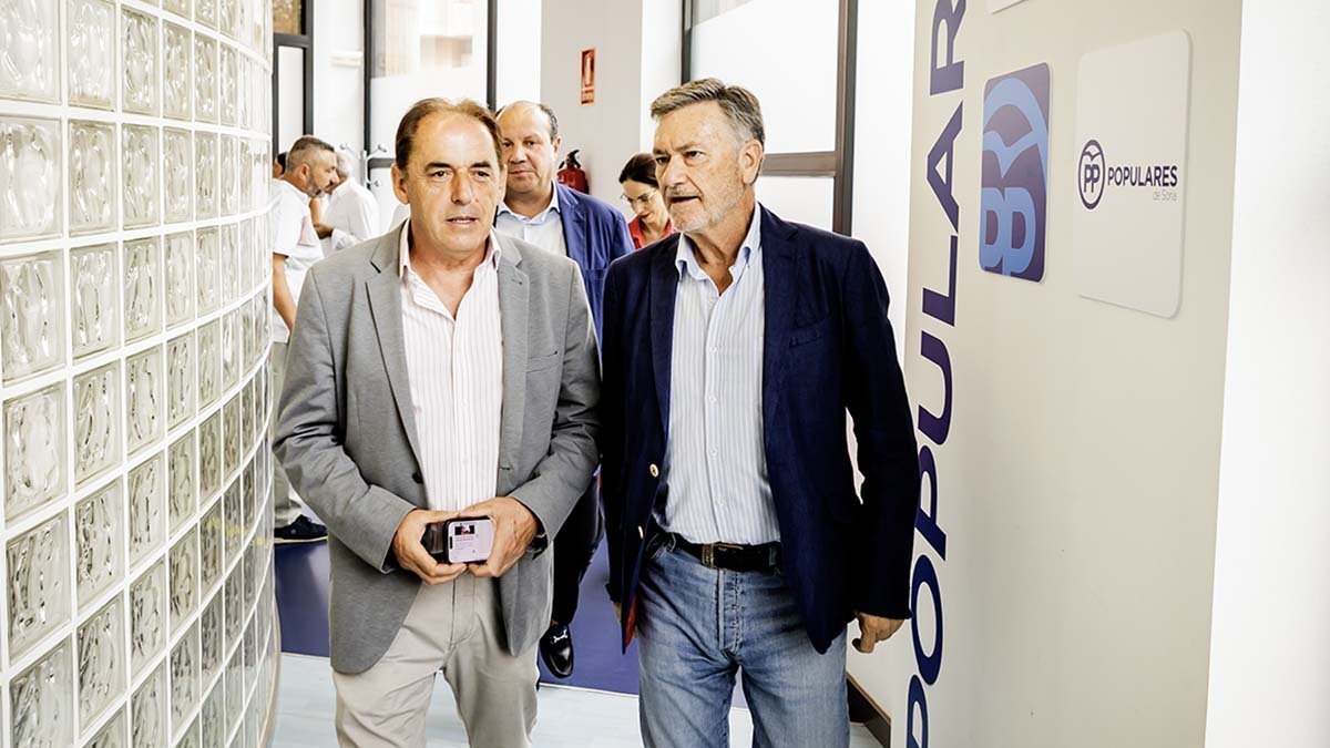 Vázquez y Serrano llaman a «reforzar la unidad interna» del PP de Soria