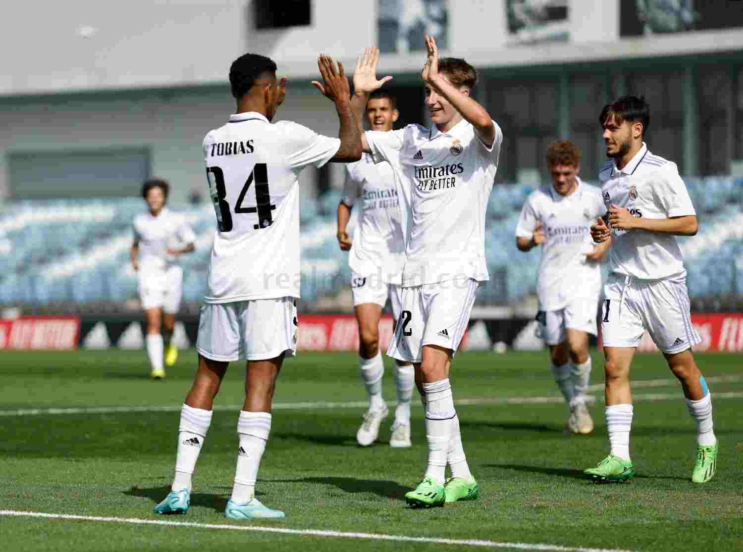 César Palacios, cerca de volver a jugar tras lesionarse de gravedad el año pasado con el Real Madrid