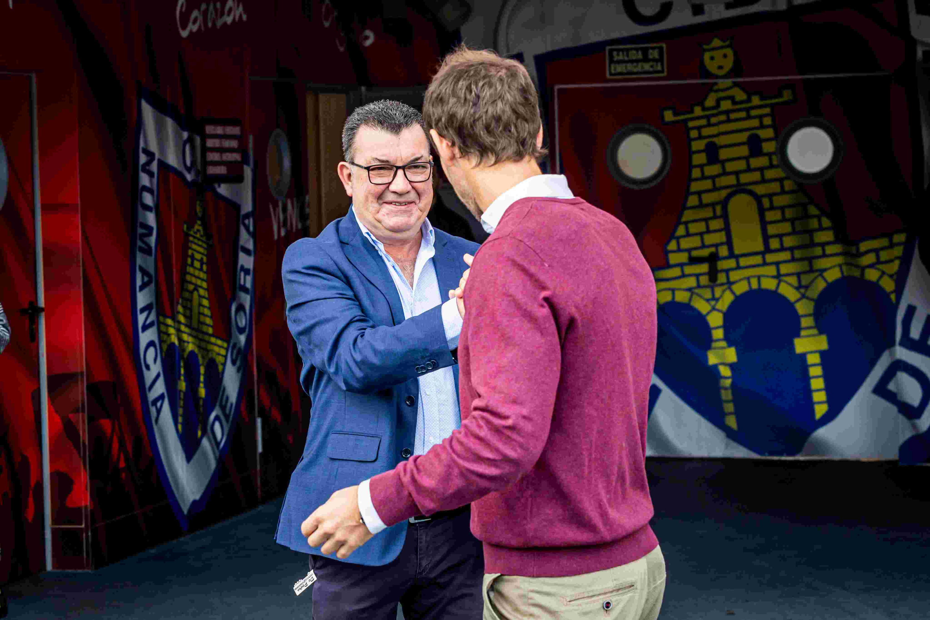 Patricio de Pedro: "Si sube el Numancia ya le he dicho a mi jefe que el ...