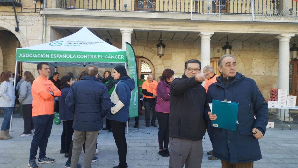VI Marcha Solidaria contra el Cáncer en El Burgo de Osma